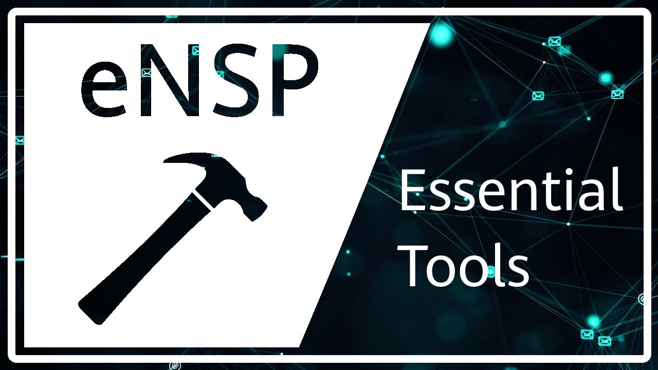 Rundown of basic eNSP tools - YouTube