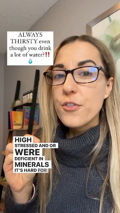 ALWAYS THIRSTY? Try this hack‼️ #thirsty #water #hydration #healthtips ...