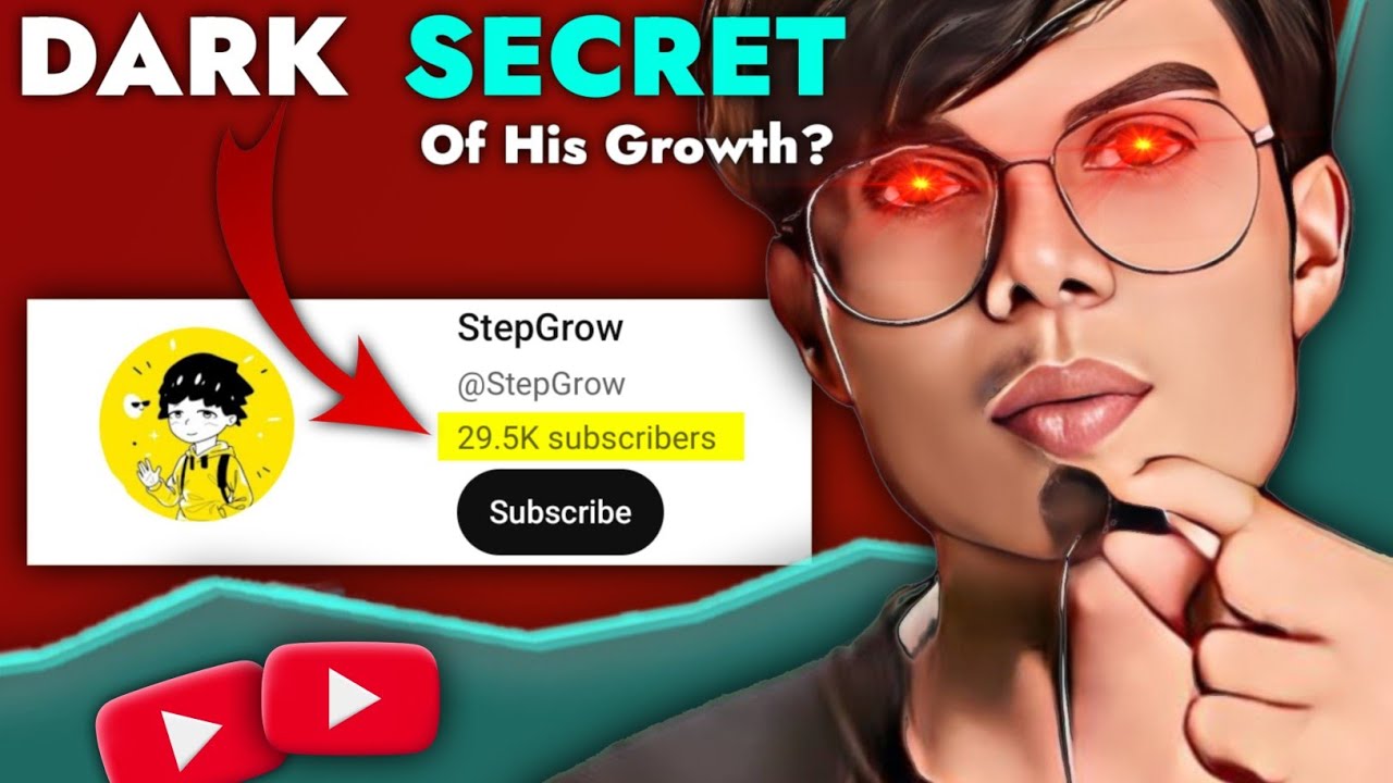 How Stepgrow Hack Youtube Algorithm His Growth Secret 🤔 Youtube 8448