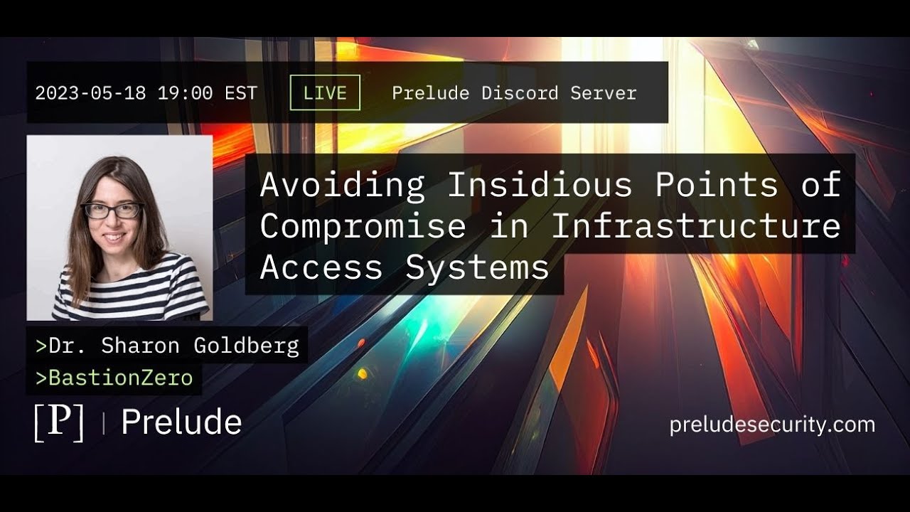 Avoiding Insidious Points of Compromise in Infrastructure Access ...