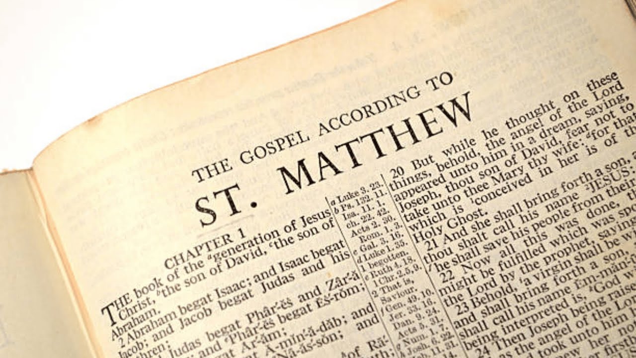 Holy Bible - The Book Of Matthew - Full Audiobook ESV - YouTube