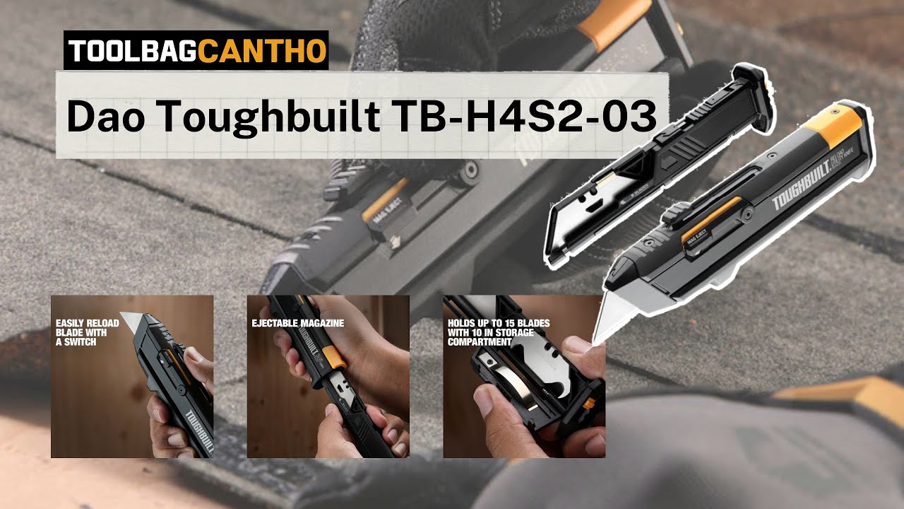 Dụng cụ rọc cáp Toughbuilt TB-H4S2-03 #toolbagcantho - YouTube
