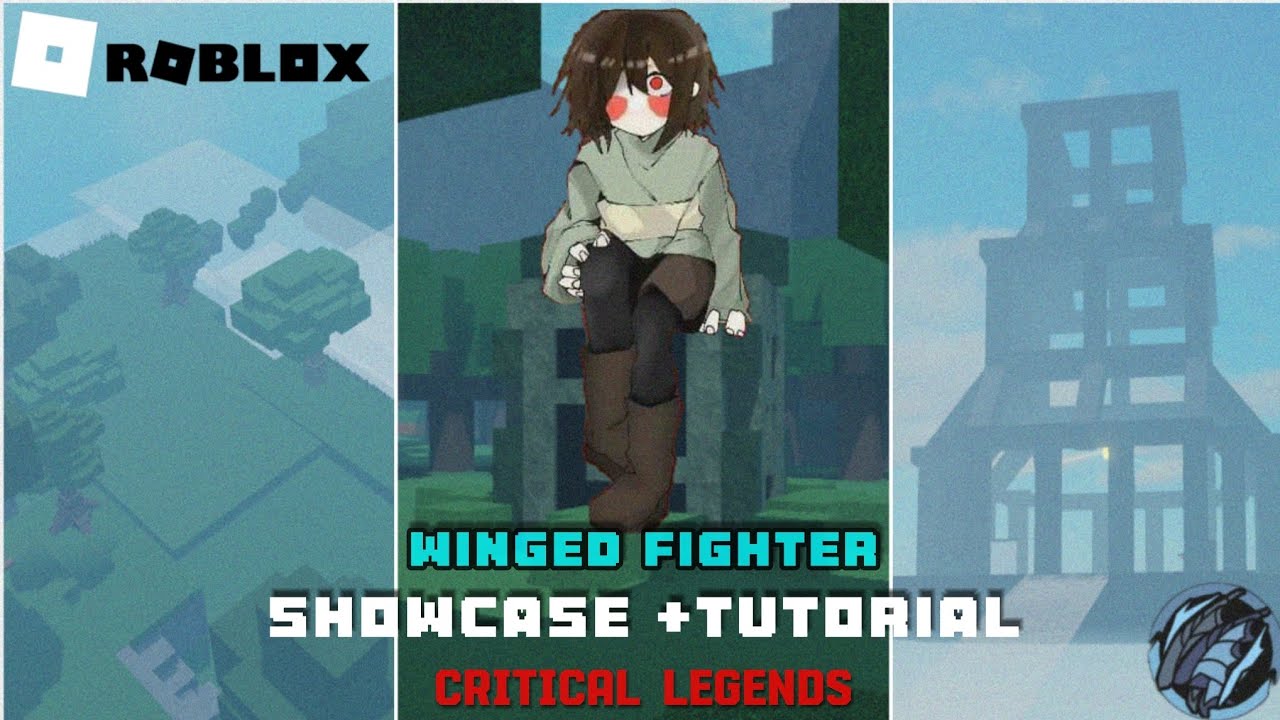 TUDO SOBRE A WINGED FIGHTER!! Roblox - Critical Legends [Showcase ...