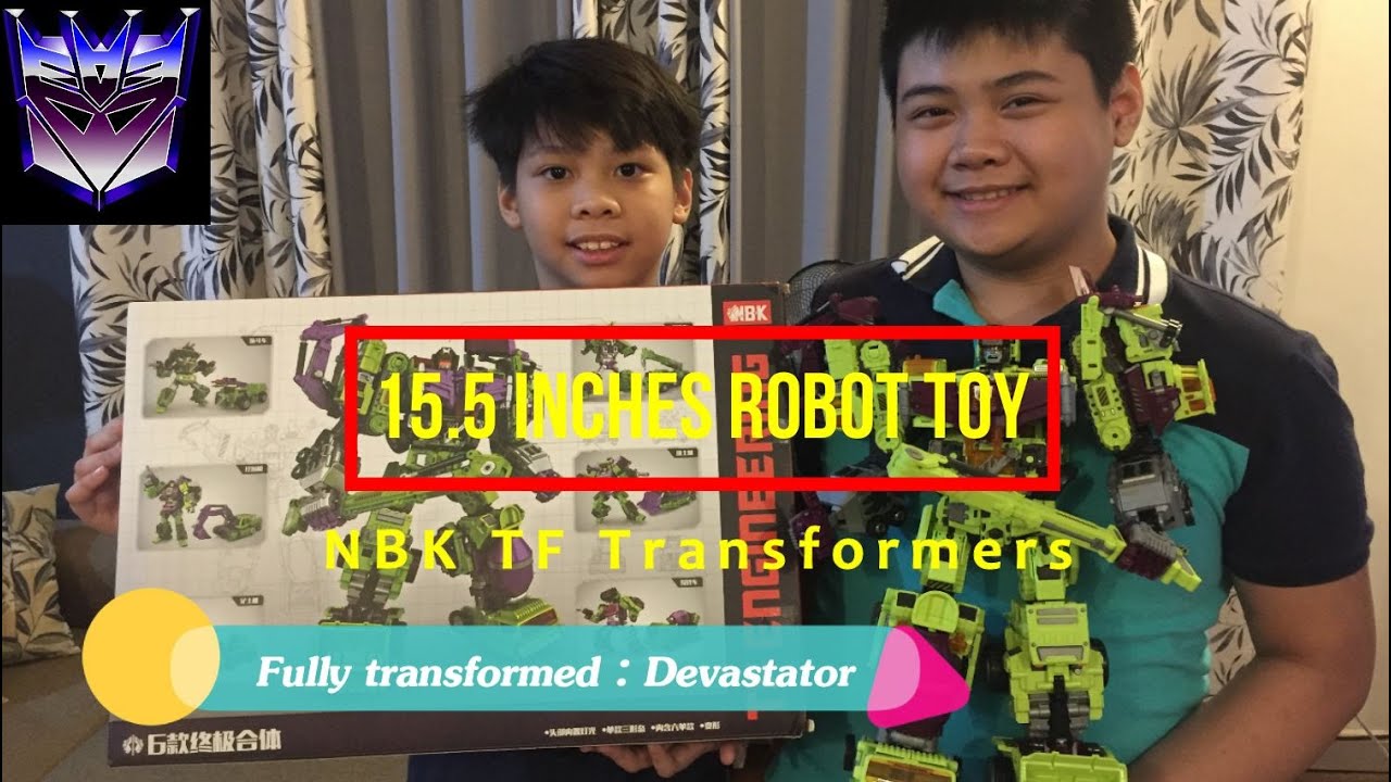 NBK TF Devastator Review: Unboxing and First Impressions - YouTube