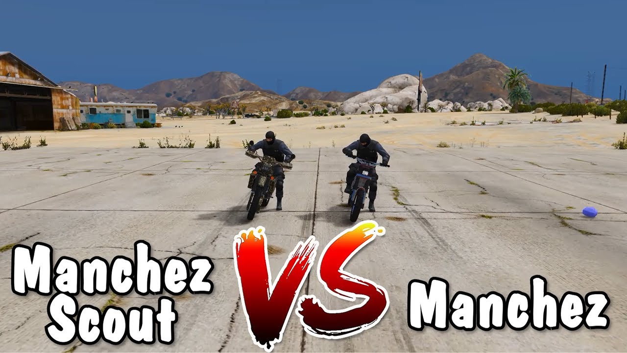 GTA V | Manchez vs. Manchez Scout - YouTube