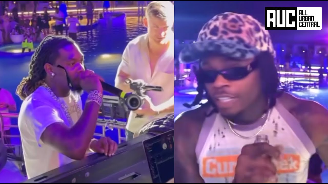 Offset Performs For The First Time With Gunna In Dubai - YouTube