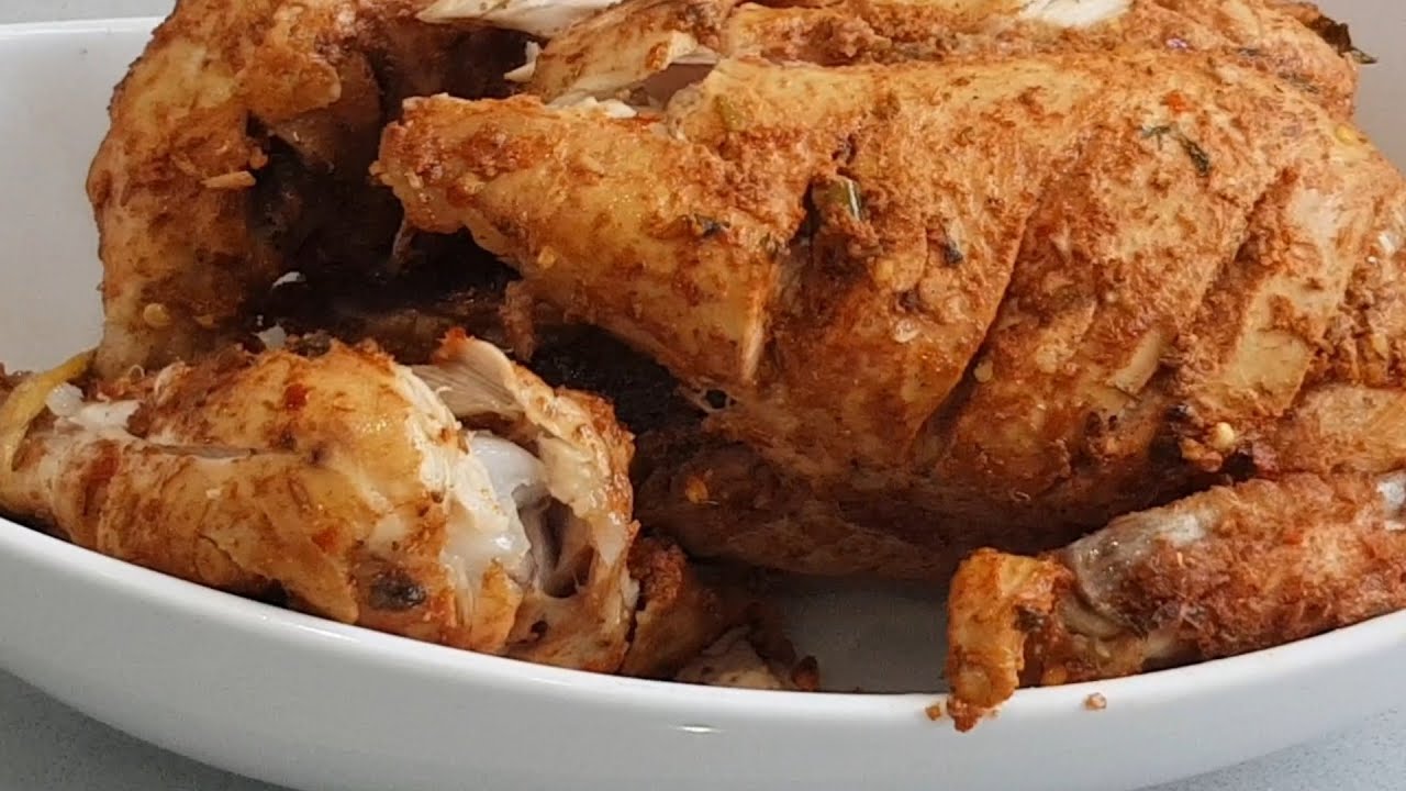 Chargha chicken recipe/English/ Steamed Chicken/No Oven Chicken/ Lahori ...