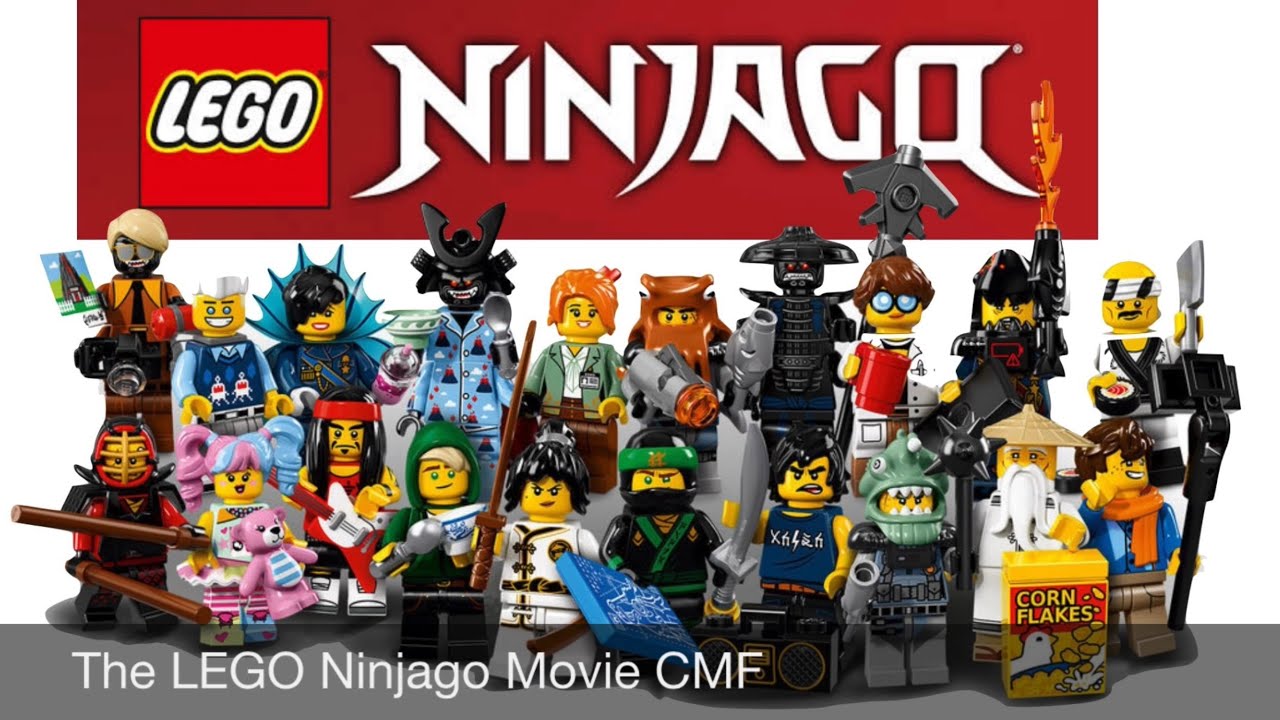 LEGO Ninjago Movie Collectible Minifigure Complete Series CMF Stop ...