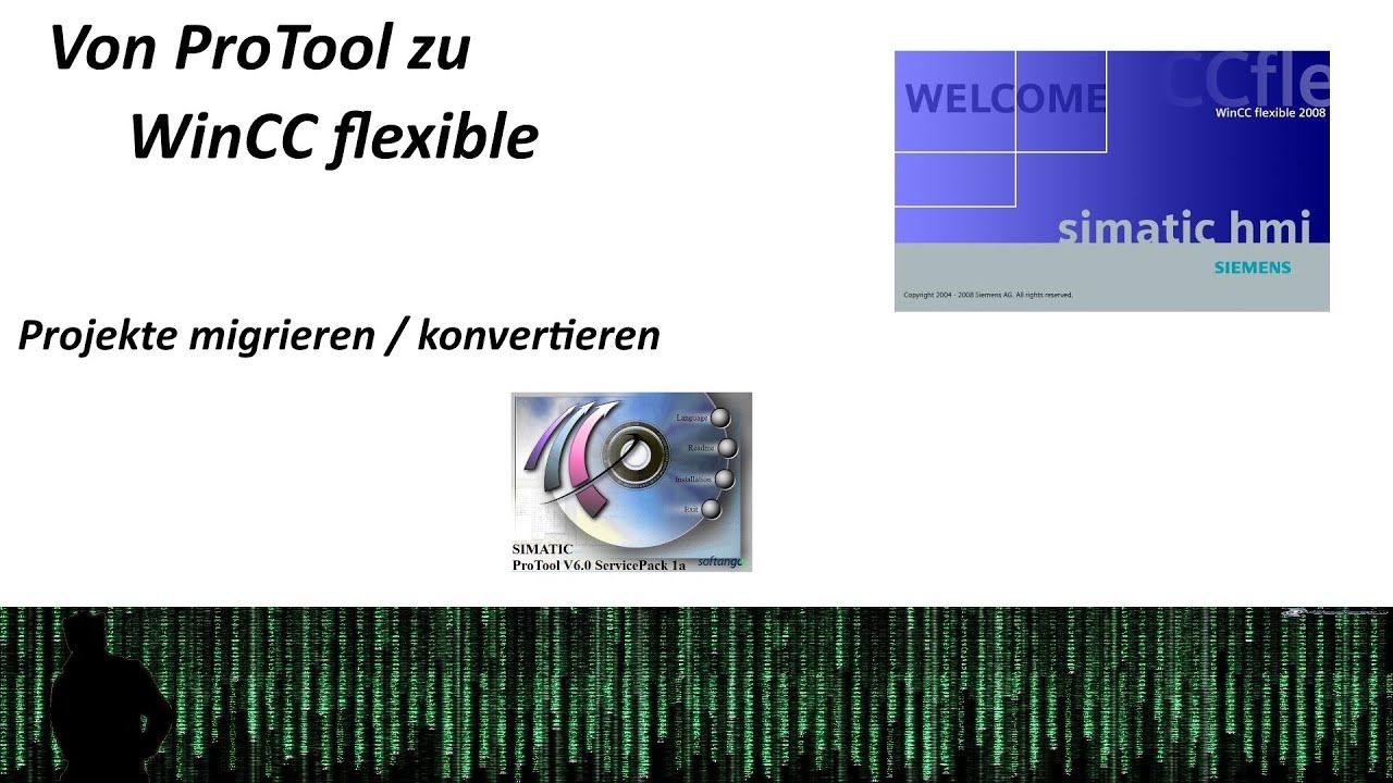 ProTool migrieren / konvertieren in Wincc flexible 2008 - SPS Tutorial Deutsch - YouTube