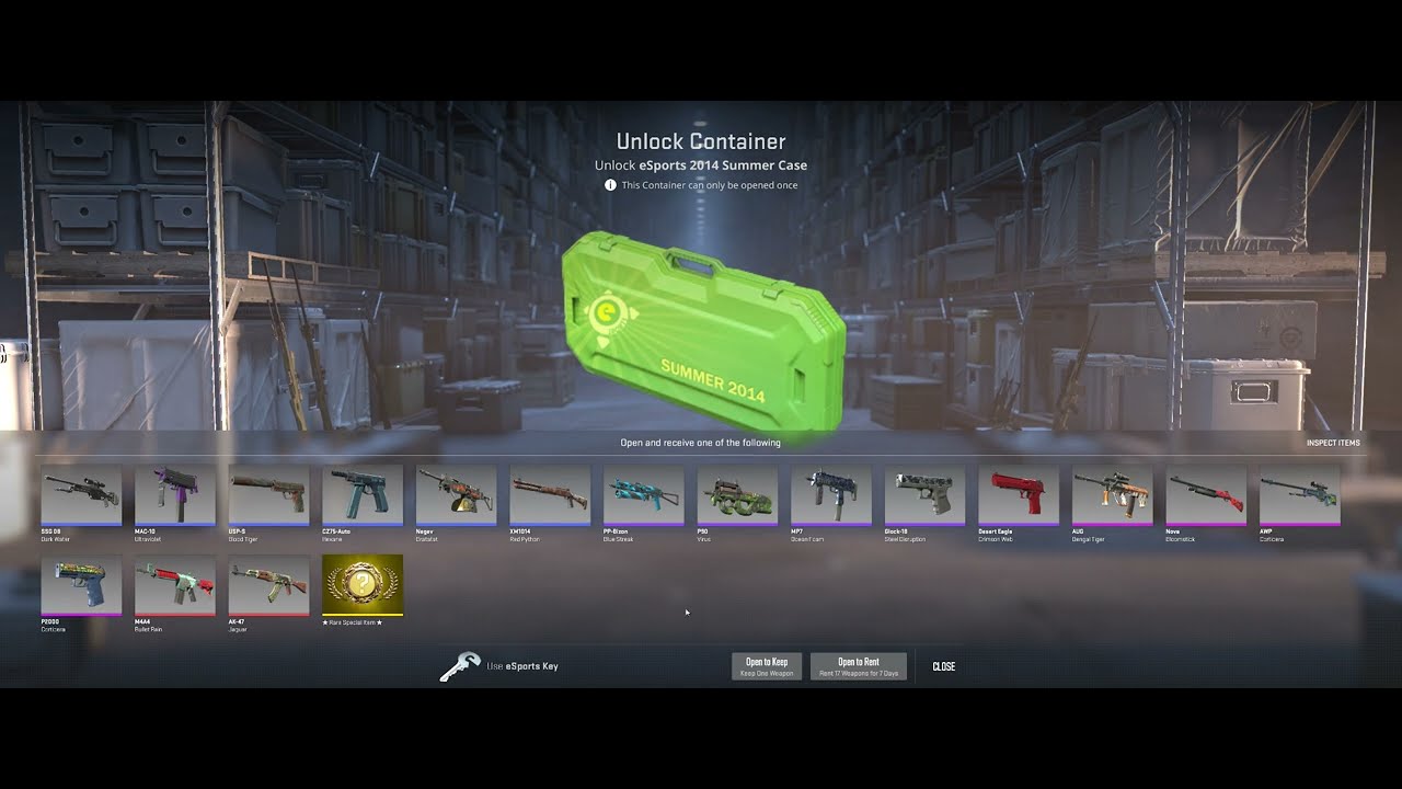 Counter Strike 2 eSports 2014 Summer Case #9 - YouTube