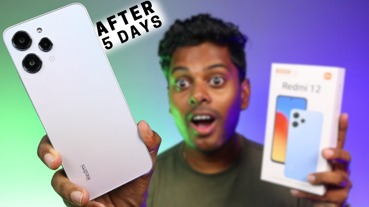 Redmi 12 4G Review After 5 Days | Redmi 12 4G Unboxing Moonstone Silver ...