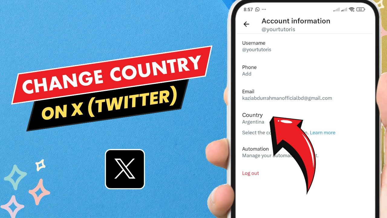 How to Change Country on X (Twitter) - Easy Guide - YouTube