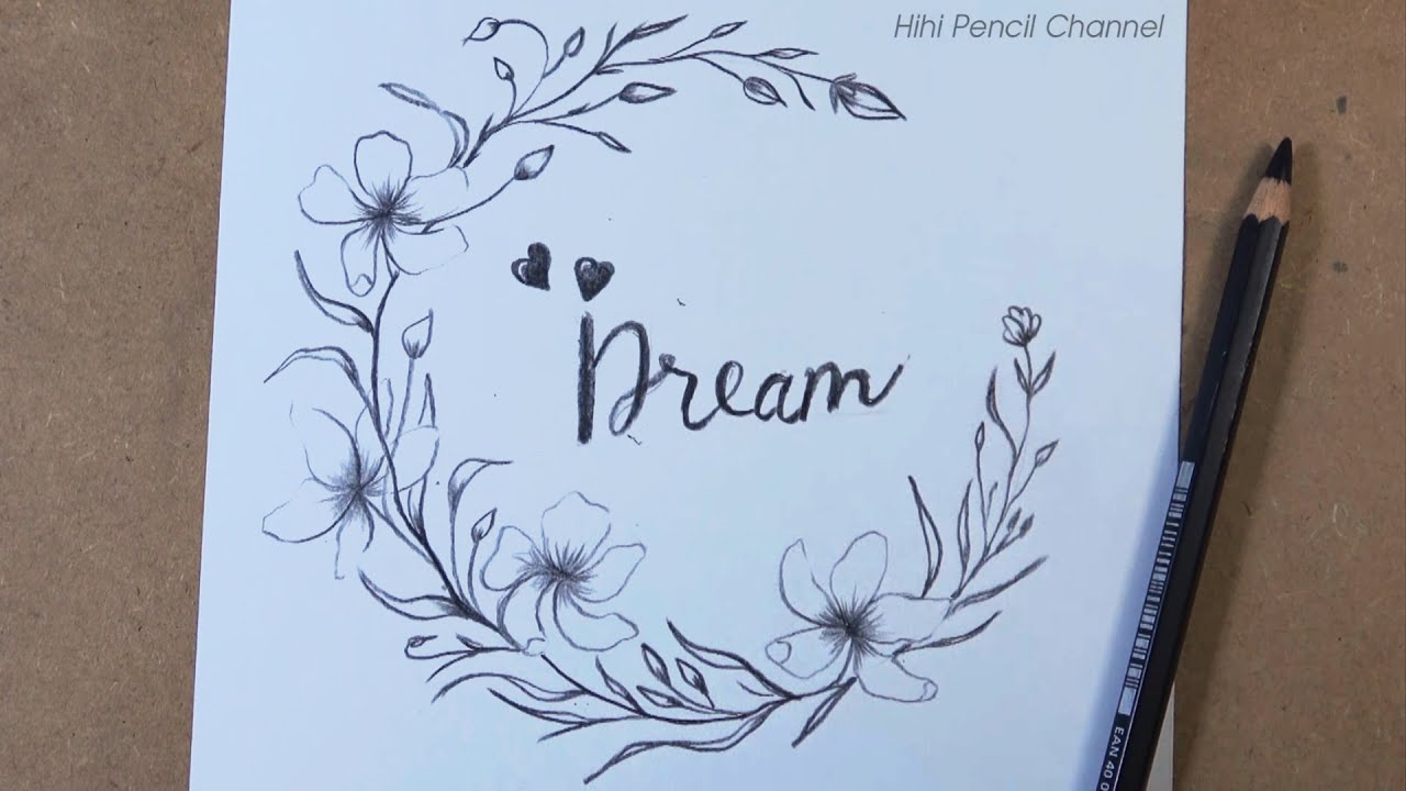 How to Draw circle flower designs | Easy Step by Step | Pencil drawing ...