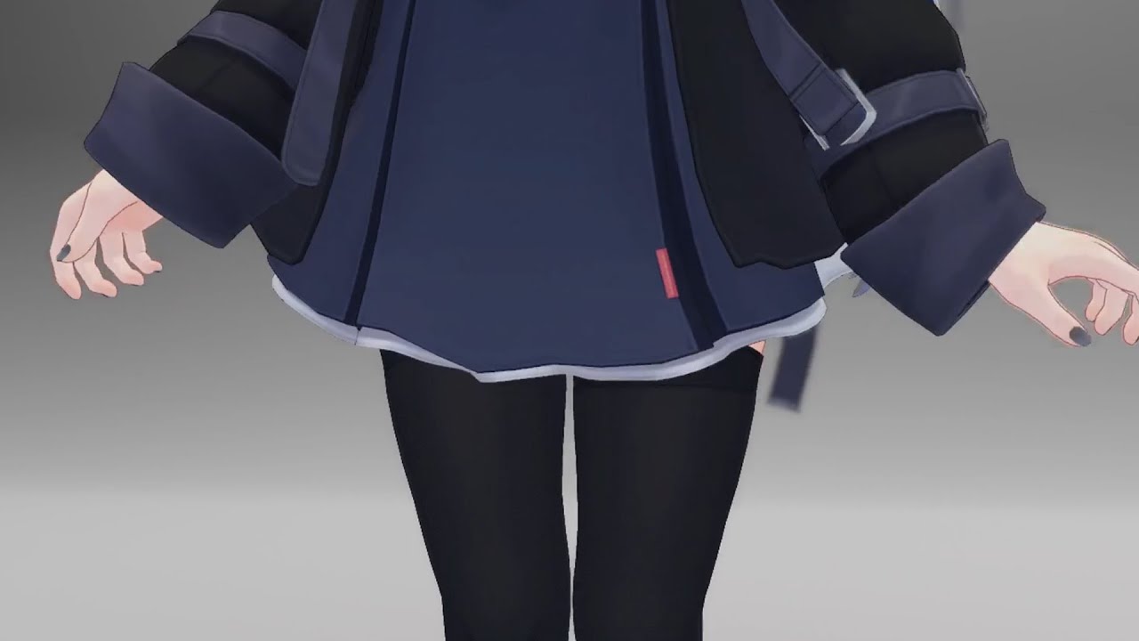 VRChat PhysBones skirt test .mp4 - YouTube