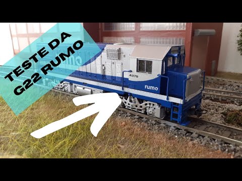 G22 Frateschi com pintura da Rumo - YouTube