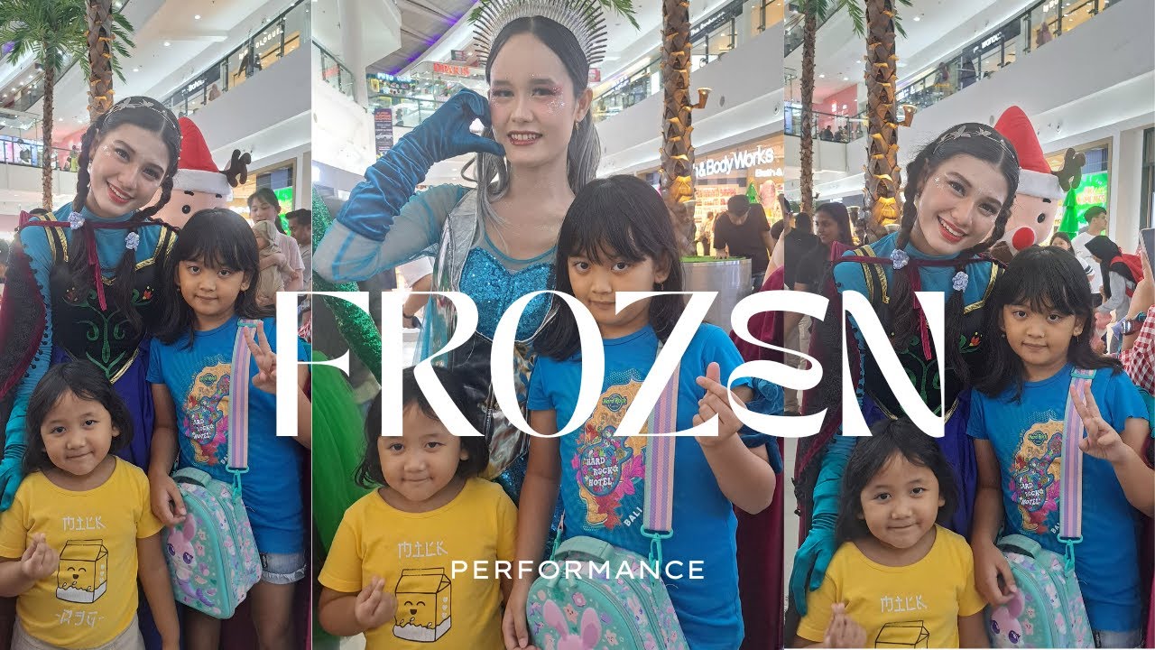 CEK JADWALNYA DISINI | Frozen Elsa Ana Performance | Frosty Musical ...