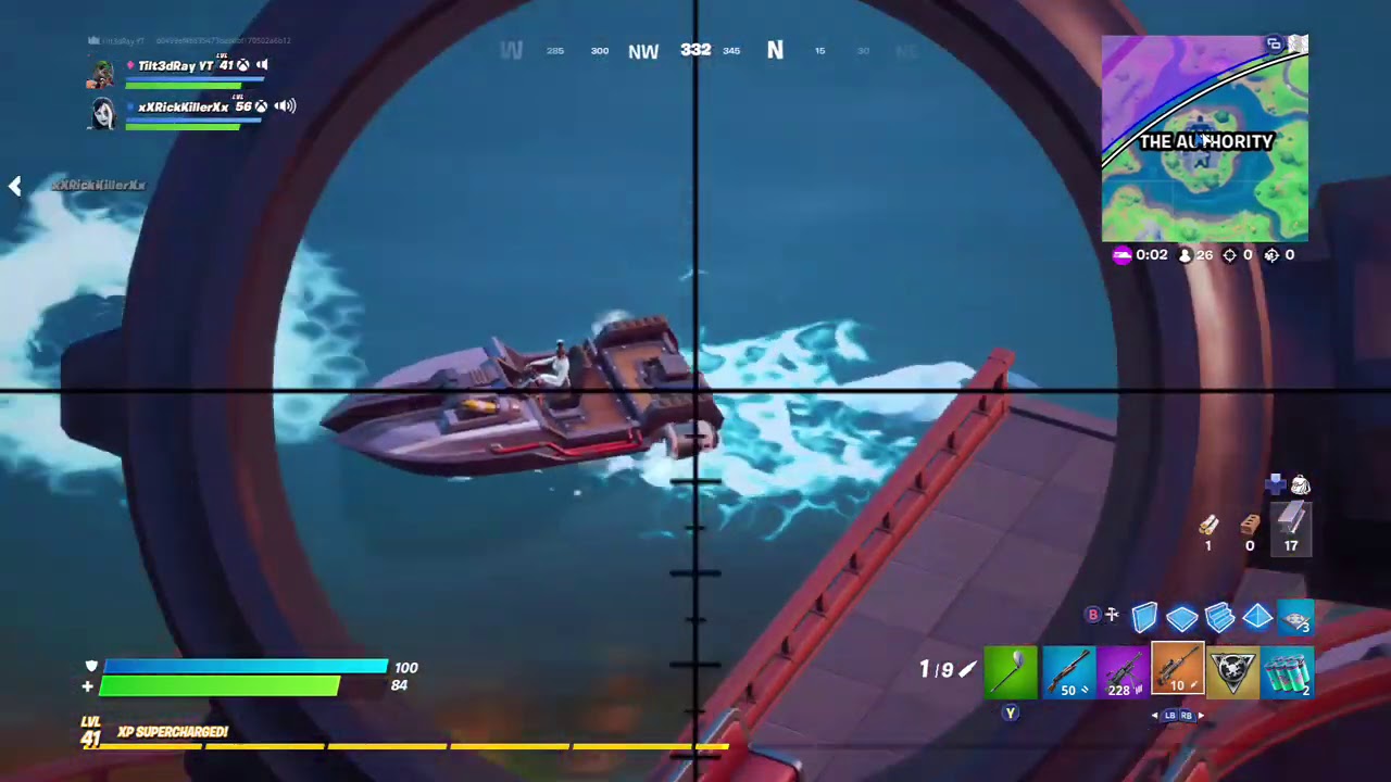Sniping Someone in the air on Fortnite Battle Royale - YouTube