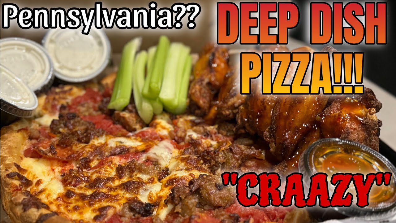 This DEEP DISH PIZZA from Langhorne, Pennsylvania was “INSANELY GOOD” # ...