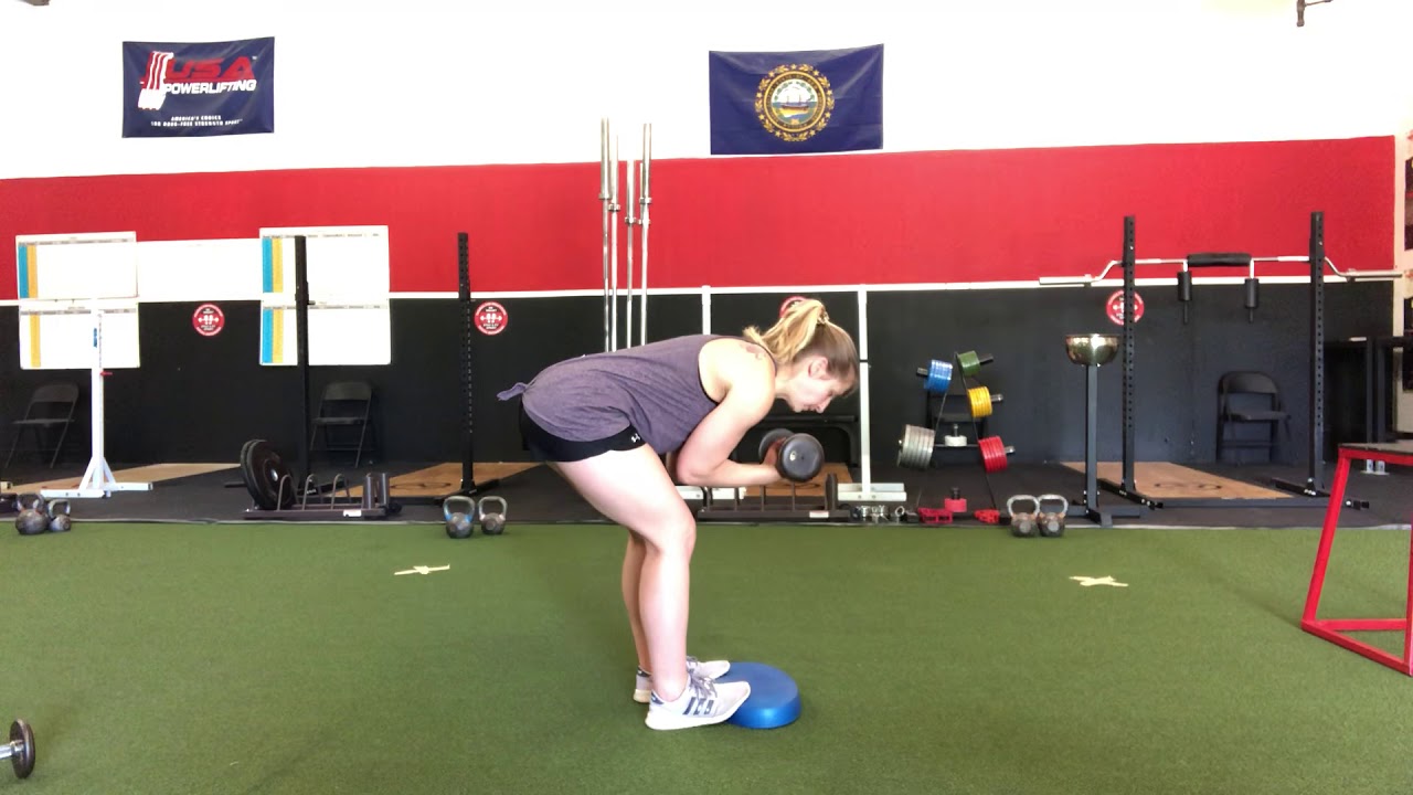 Toes elevated zercher good morning - YouTube