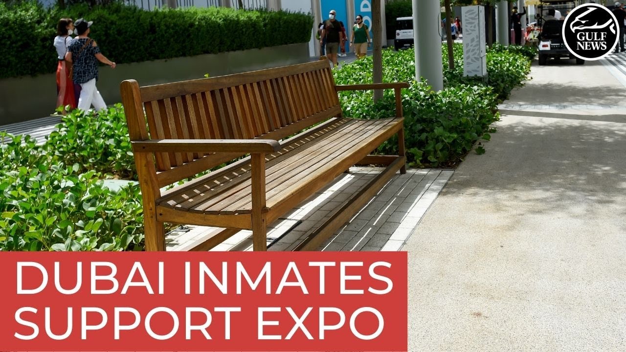 More than 323 outdoor benches made by Dubai inmates for Expo 2020 Dubai ...
