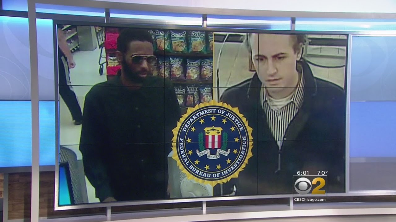 FBI Search For Two Serial Bank Robbers - YouTube
