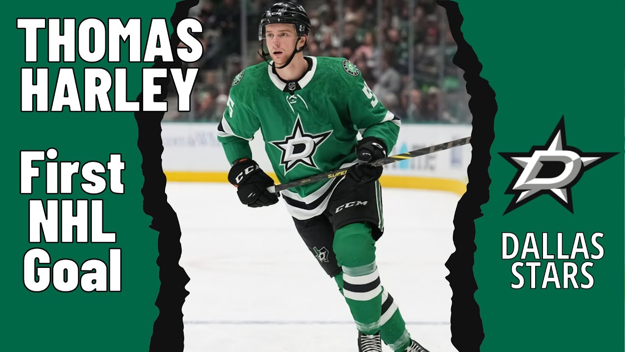 Thomas Harley #55 (Dallas Stars) first NHL goal Apr 29, 2022 - YouTube