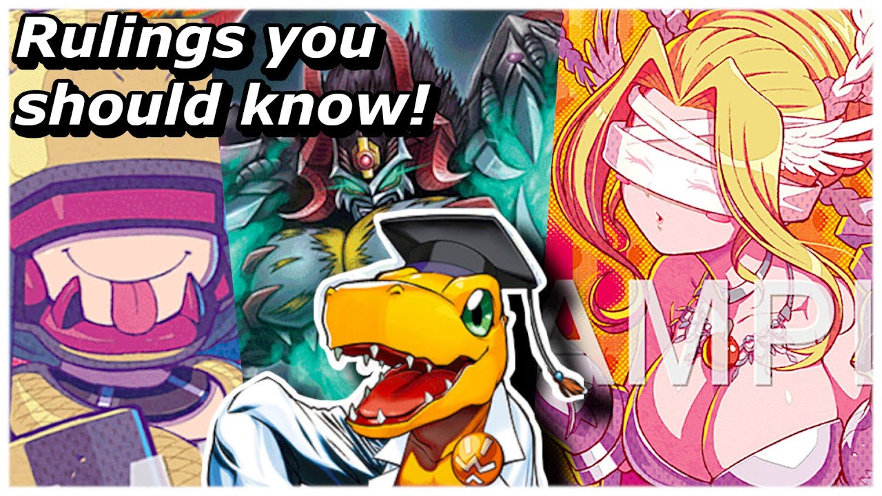 Time Stranger, Medusa, Creepymon, & MORE! | Digimon BT24 Rulings - YouTube