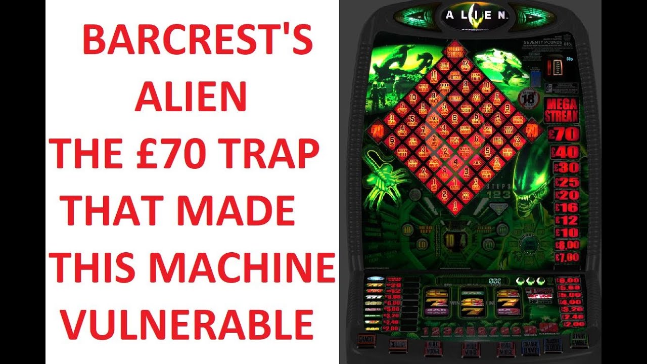Barcrest's Alien - Jackpot Trap Method - YouTube