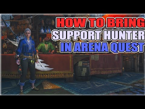 How To Bring Support Hunter in Arena Quest - MHWilds [PS5] - YouTube
