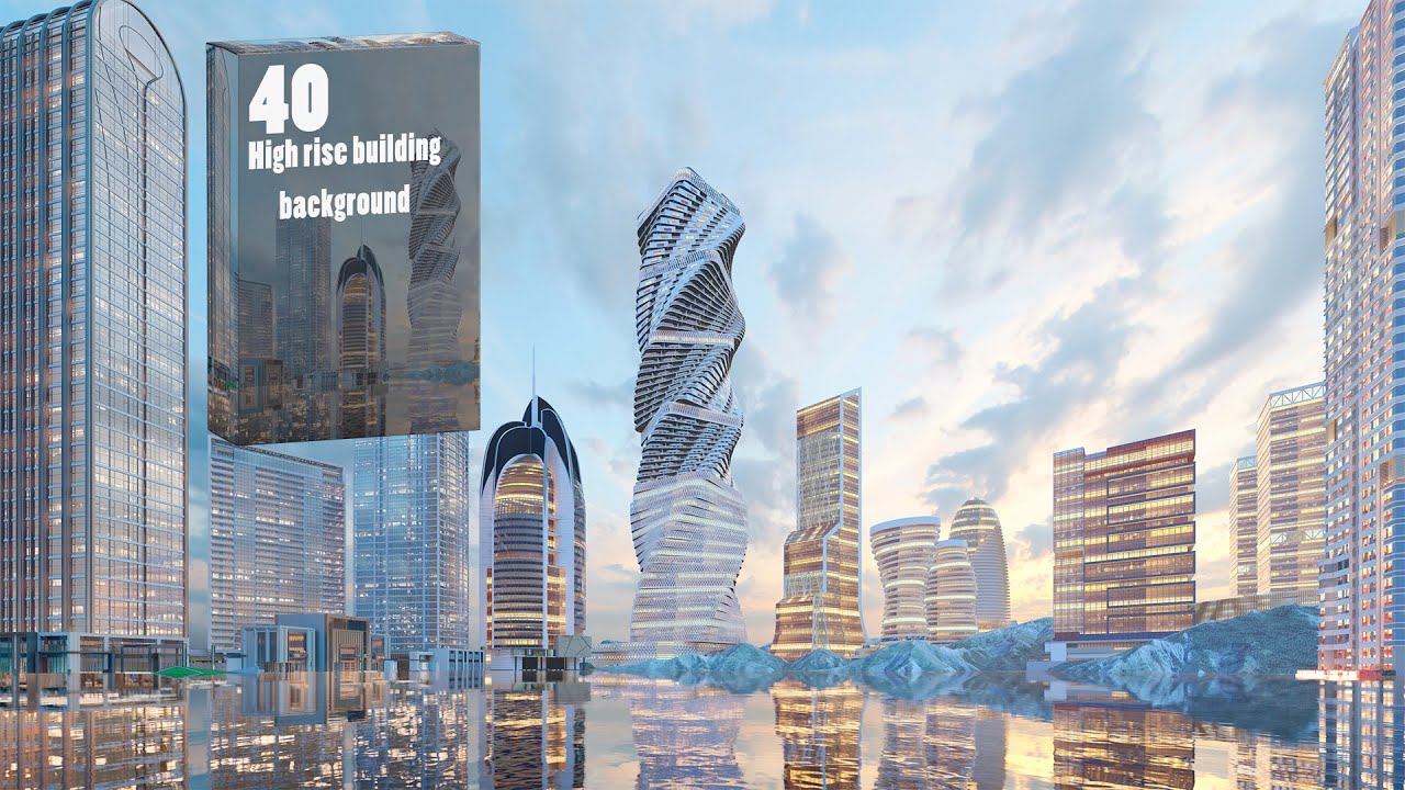 40 High rise building background for Lumion || All Versions - YouTube