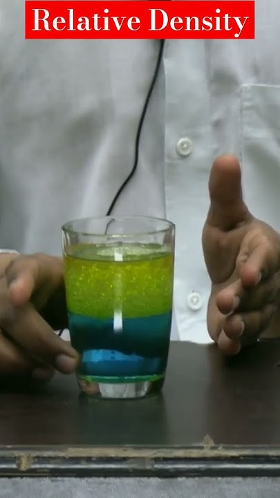 Science | Experiment | Relative Density #yt #viral #physics #experiment #scienceexperiment # ...
