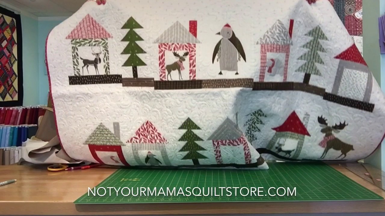 Merrily Christmas Quilt - YouTube