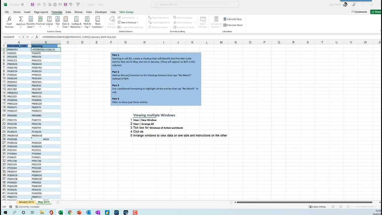 Use Vlookup To Compare Two Lists And Identify What Is In One And Not In The Other YouTube use-vlookup-to-compare-two-lists-and-identify-what-is-in-one-and-not-in-the-other-youtube