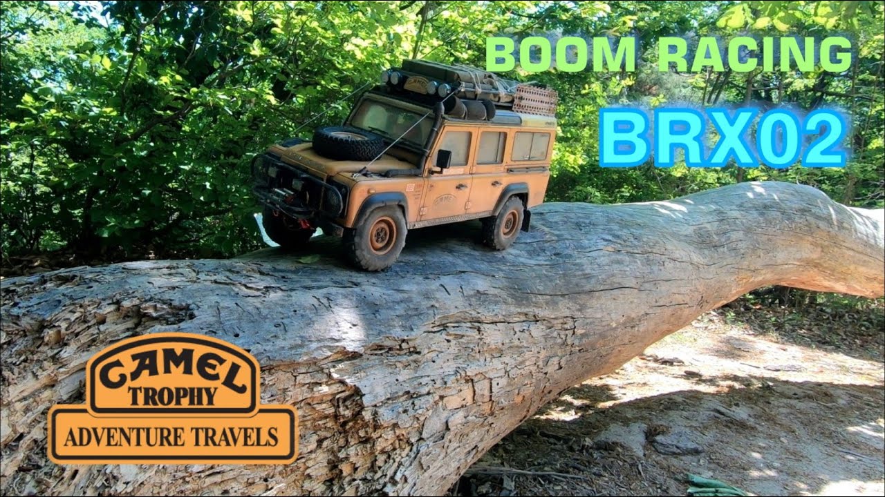 Boom Racing BRX02 | Crawler Scale RC Car Defender D110 Camel Trophy ...