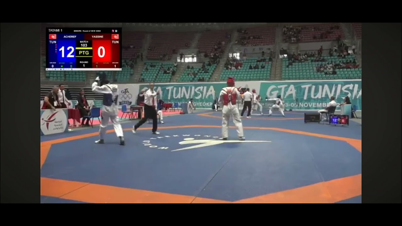 #taekwondo #Tunisia achref trabelsi - YouTube