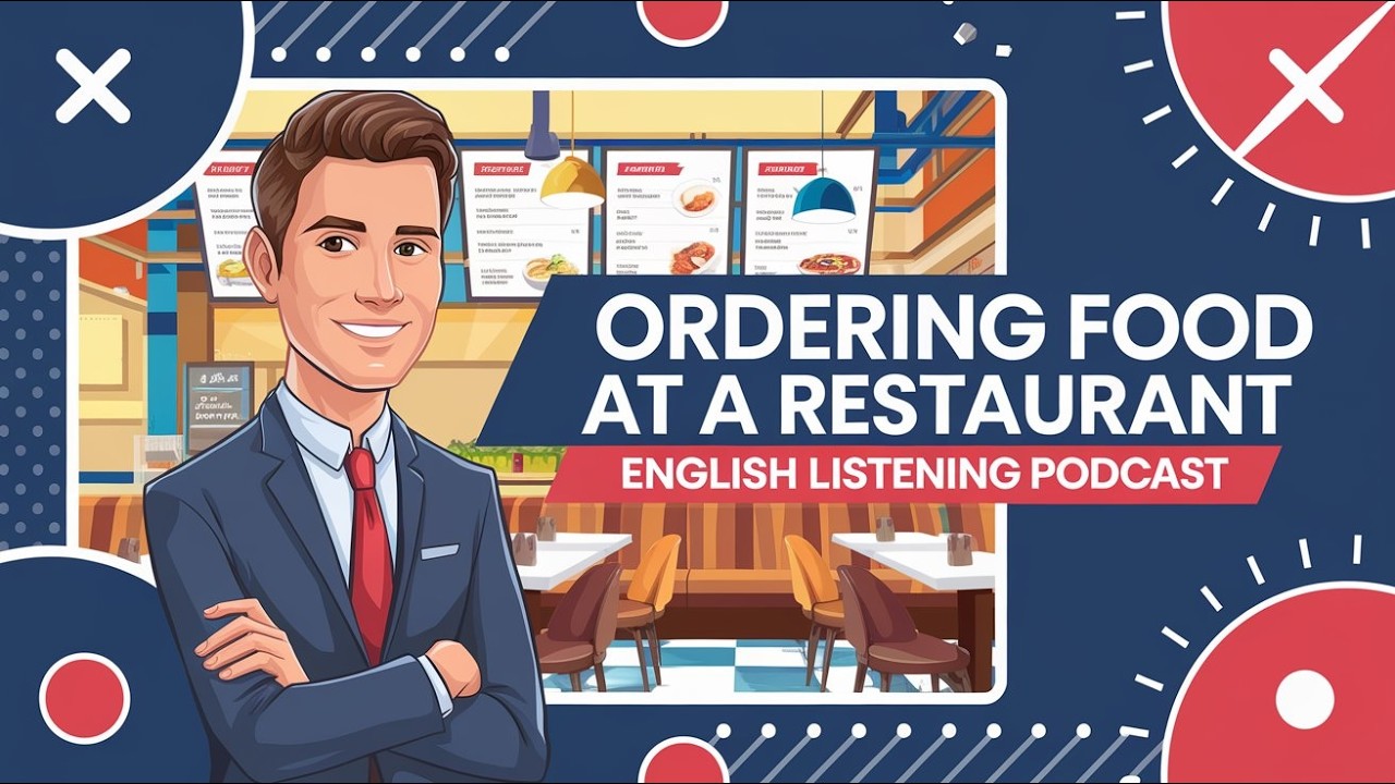 Ordering Food at a Restaurant | English Listening Podcast | English ...