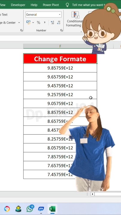 Change number Format in Excel #exceltips #advancedexcel #exceltech - YouTube