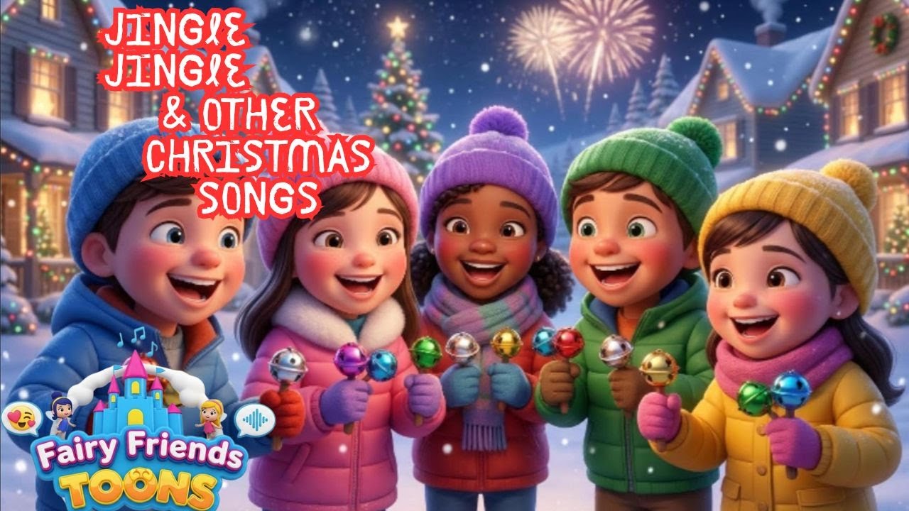 Merry Christmas Songs🎄 ️ Snowflake Falls | Jingle Jingle | Peace on ...