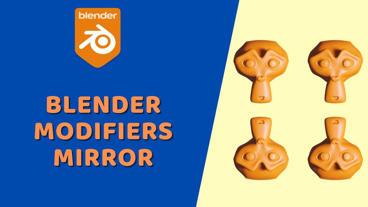 Blender Modifiers - Mirror - YouTube