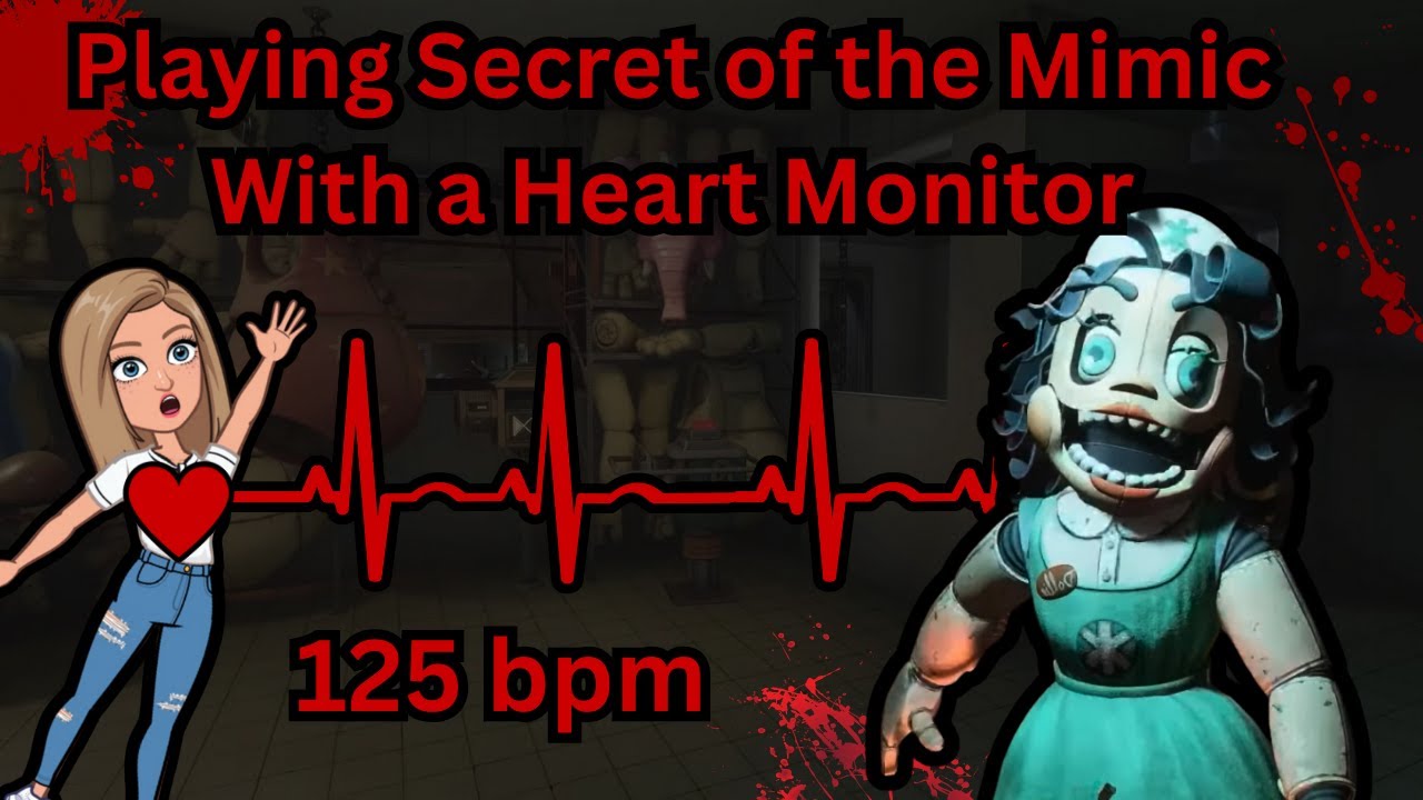 Playing Secret of the Mimic WITH a Heart monitor | First time Playing ...