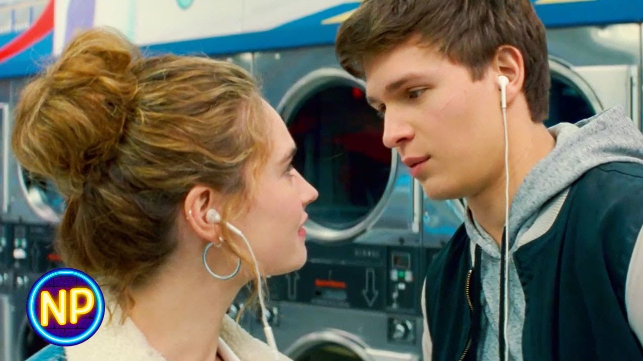 Laundromat Date Scene | Lily James & Ansel Elgort | Baby Driver - YouTube