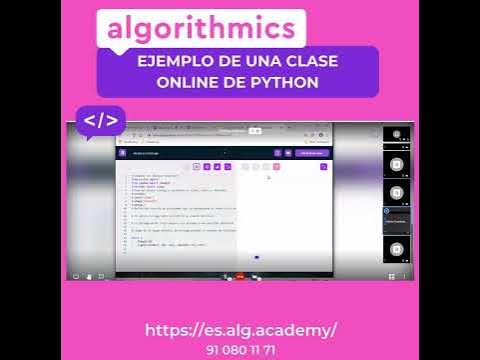 Clase Online de programaciòn Algorithmics: Python - YouTube