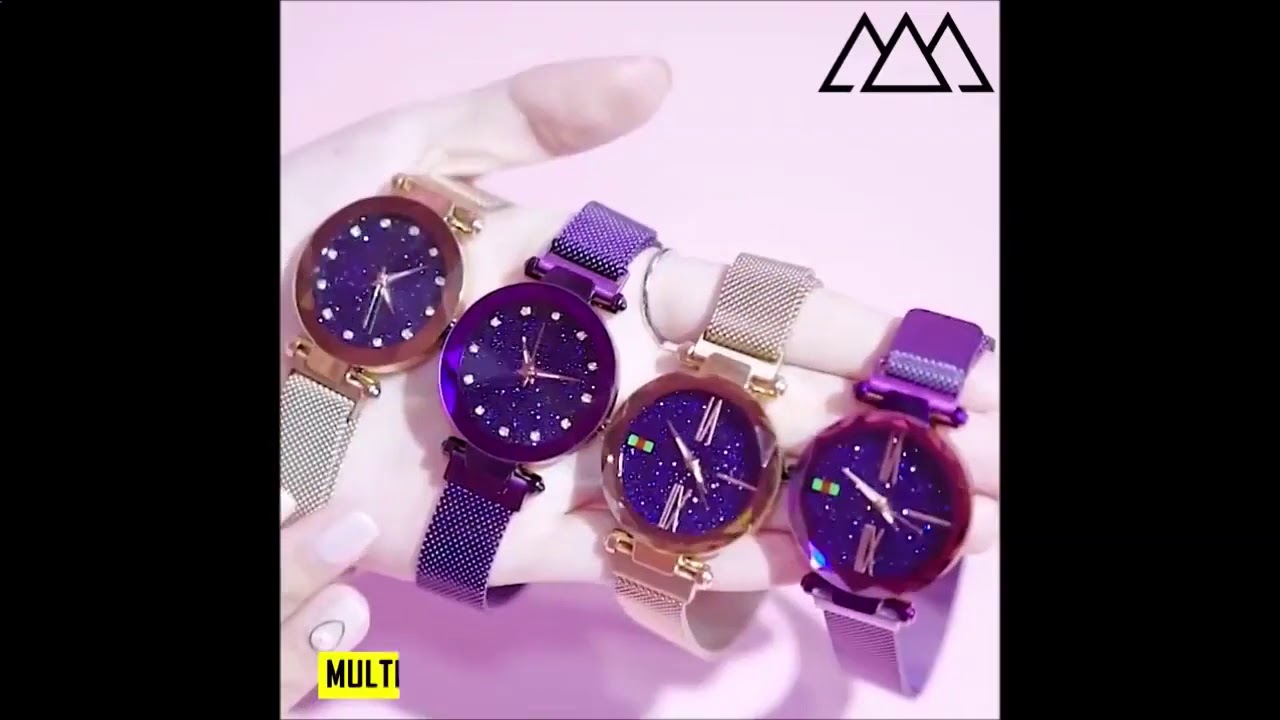 Starry sky watch часы - YouTube