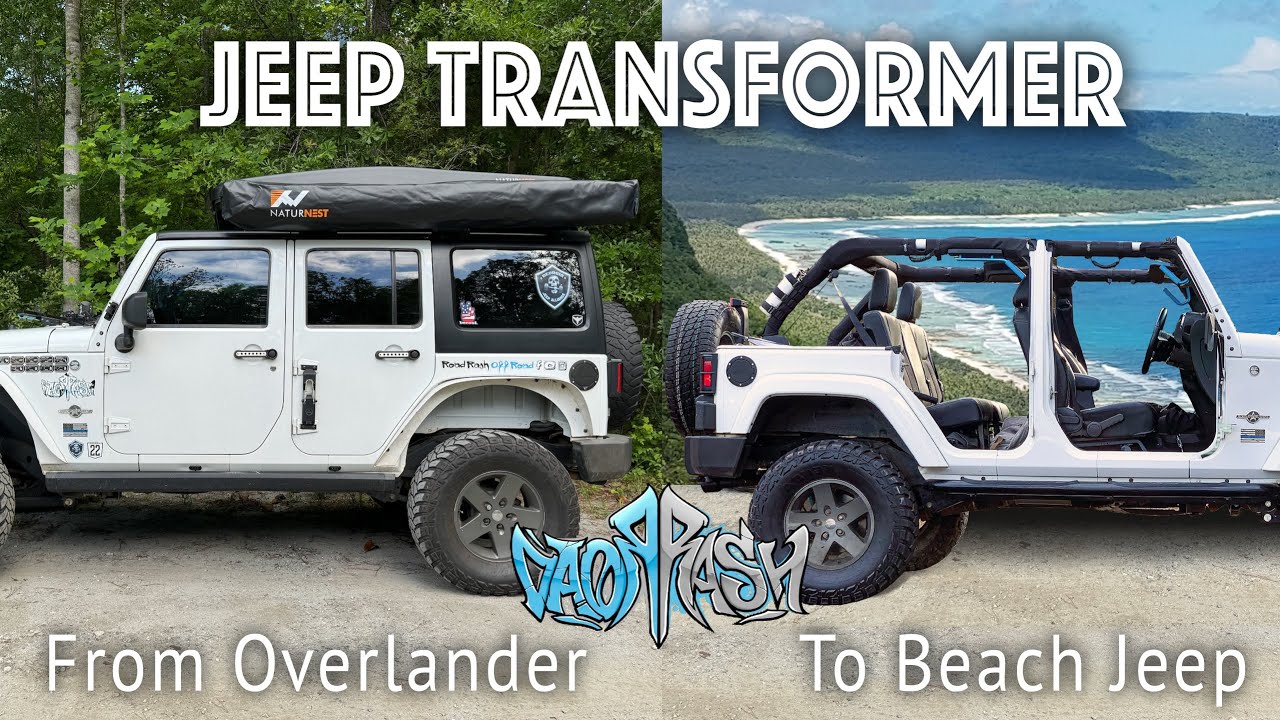 Transforming My Overlander Jeep into the Ultimate Summertime Beach Ride ...