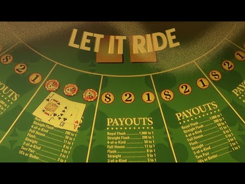 How to Play Let it Ride Poker - YouTube