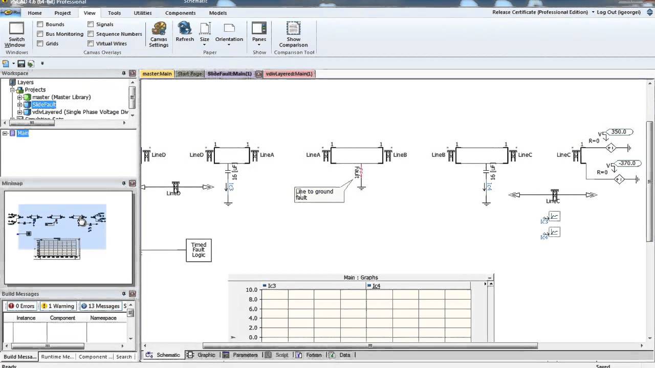Birds Eye View in PSCAD - YouTube