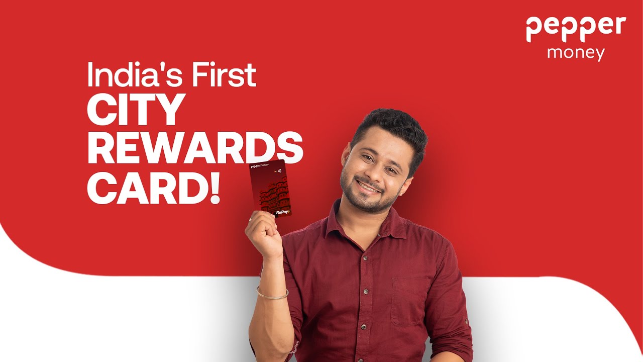 India's First City Rewards Card | Pepper Money India - YouTube