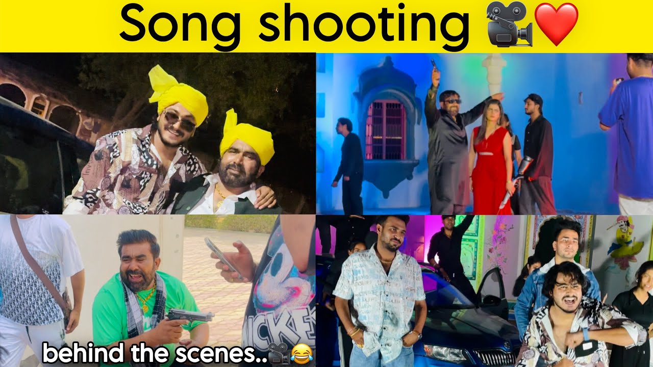Song Shooting 🎥 ️ Mokhra Mehfil || Tinku Baba || New Song - YouTube