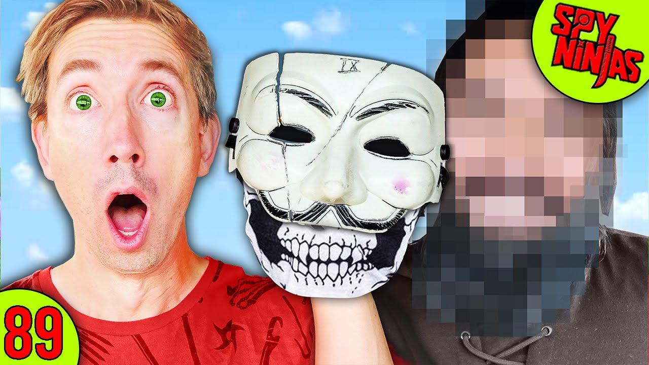 PZ9 FACE REVEAL! Hacker Unmasked by Police - Spy Ninjas #89 - YouTube