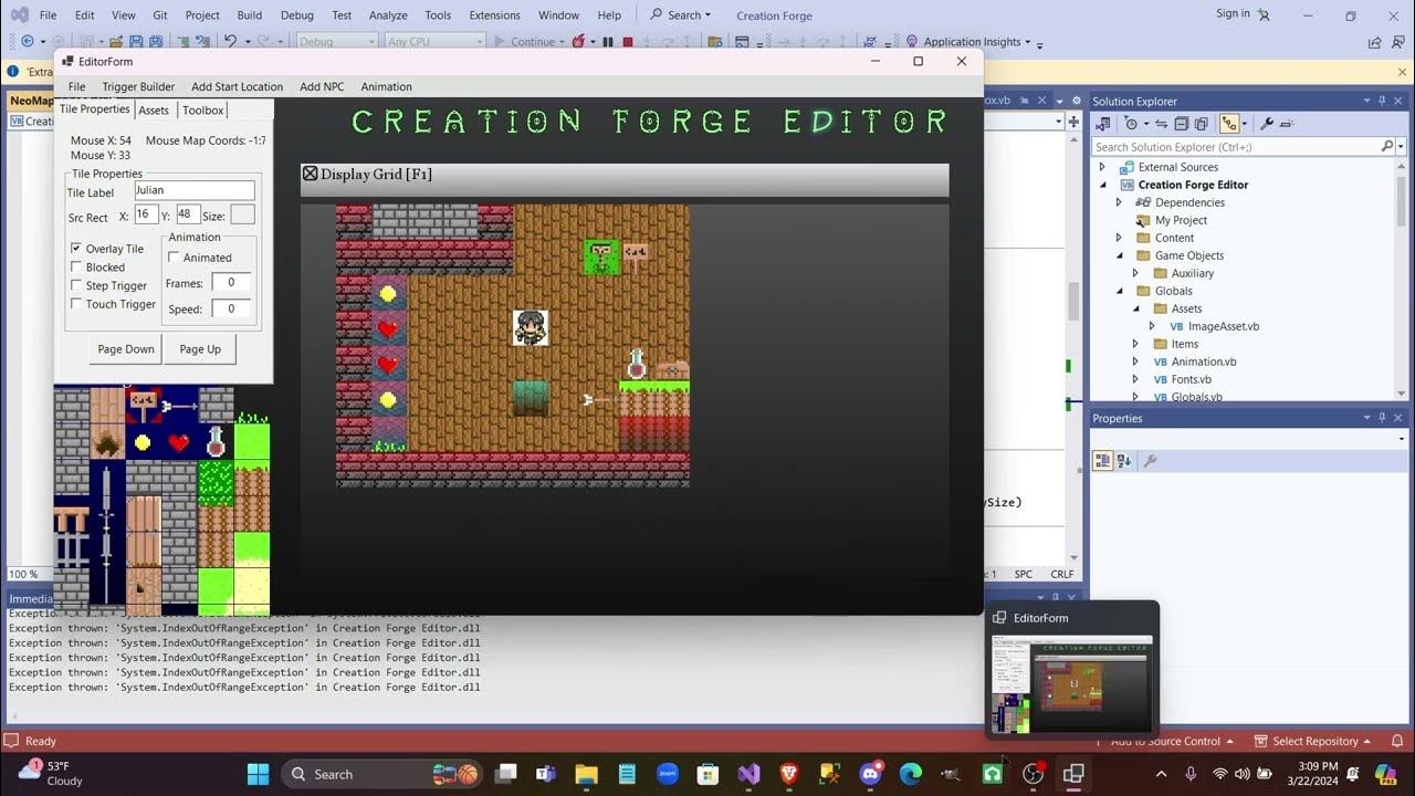 Map Overlay Layers - Creation Forge #gamedev #games - YouTube